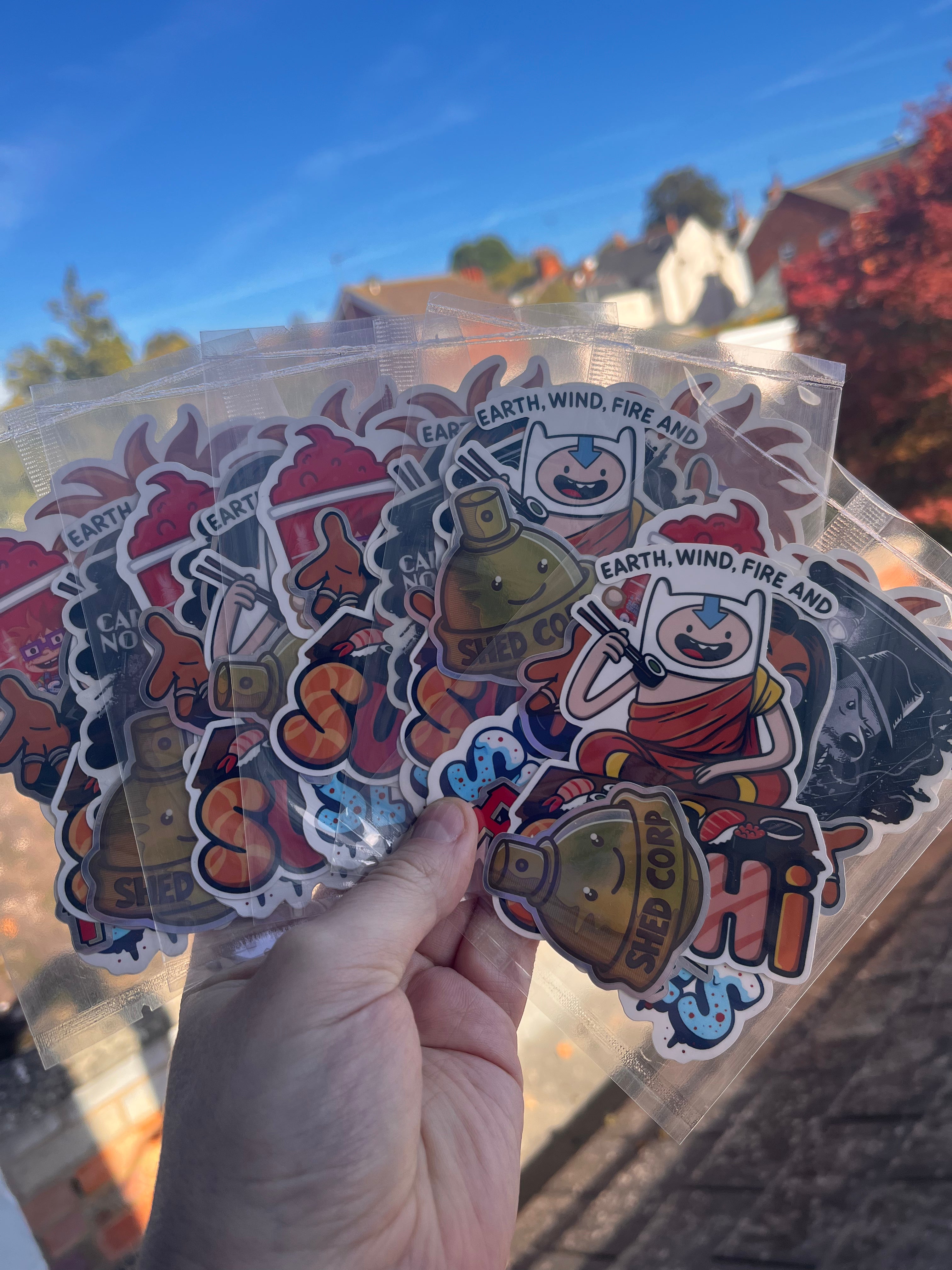 Sticker packs – Shed Door Cards